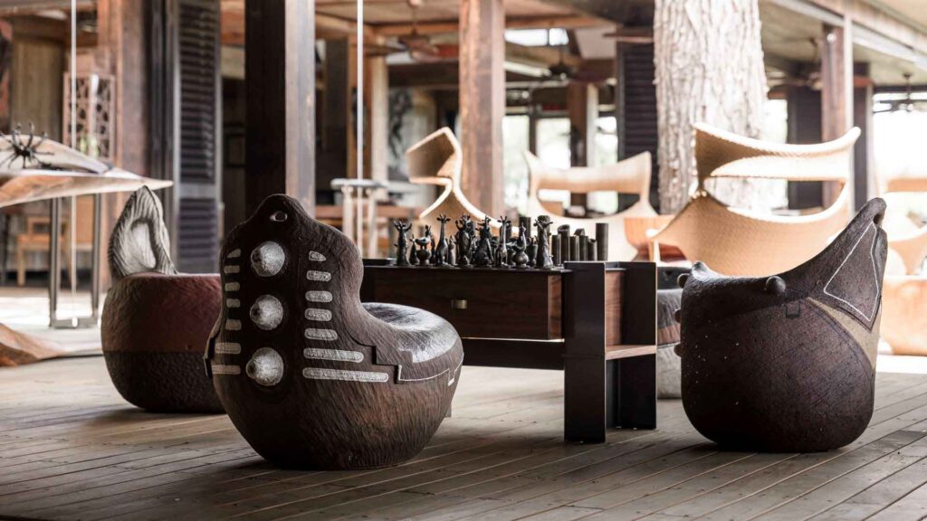 South African Art and Design Takes Centre Stage at Xigera Safari Lodge ...